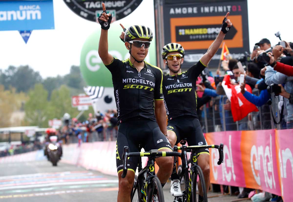 Giro d'Italia 2018: Mitchelton-Scott feiert Doppelsieg am Ätna ...
