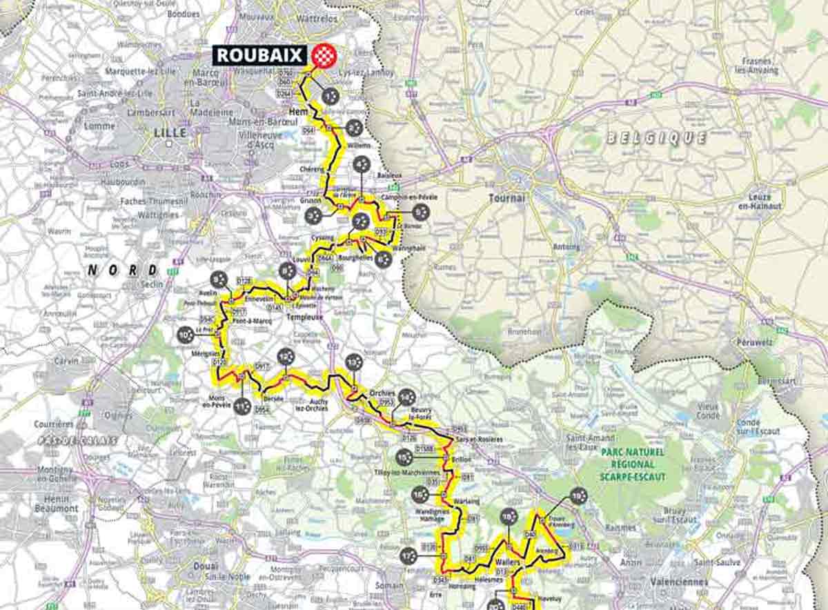 Strecke, Sektoren, Startliste & Favoriten – Vorschau auf Paris-Roubaix ...