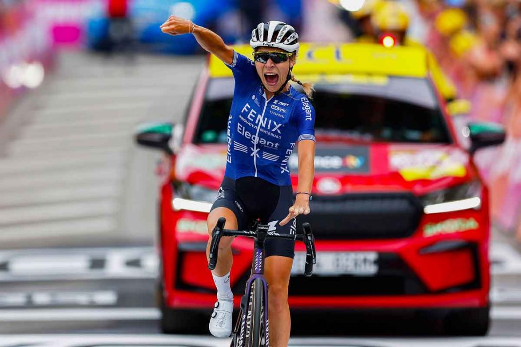 Tour de France Femmes 2023: Kastelij gewinnt vierte Etappe - cyclingmagazine