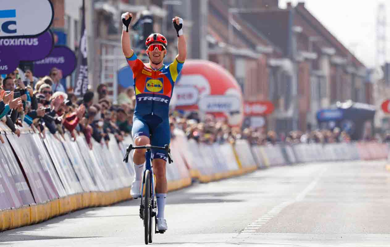 Mads Pedersen gewinnt Gent-Wevelgem 2025 - cyclingmagazine