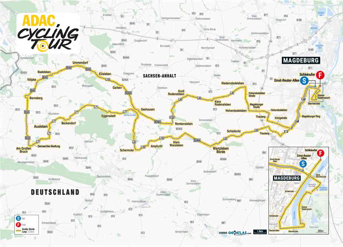 Durch Magdeburg und Börde – die ADAC Cycling Tour 2025 - cyclingmagazine